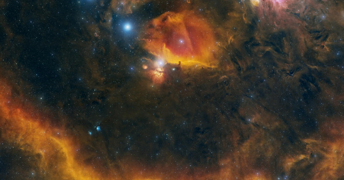 Barnard's Loop, Horsehead and Orion | Telescope Live